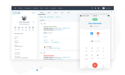 Call center integration for HubSpot - CloudTalk