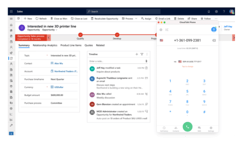 Call Center Integration For Microsoft Dynamics 365 - CloudTalk