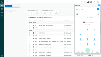 Call center integration for Zendesk - CloudTalk