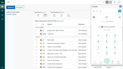 Call center integration for Zendesk - CloudTalk
