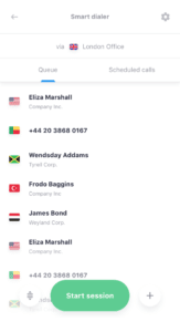 Smart dialer - CloudTalk