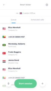 Smart dialer - CloudTalk