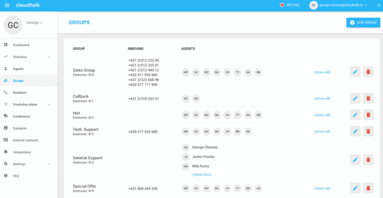 Call queuing for your call center - CloudTalk
