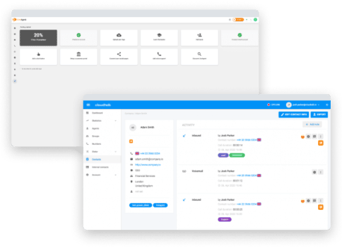Liveagent app integration for your phone system - CloudTalk