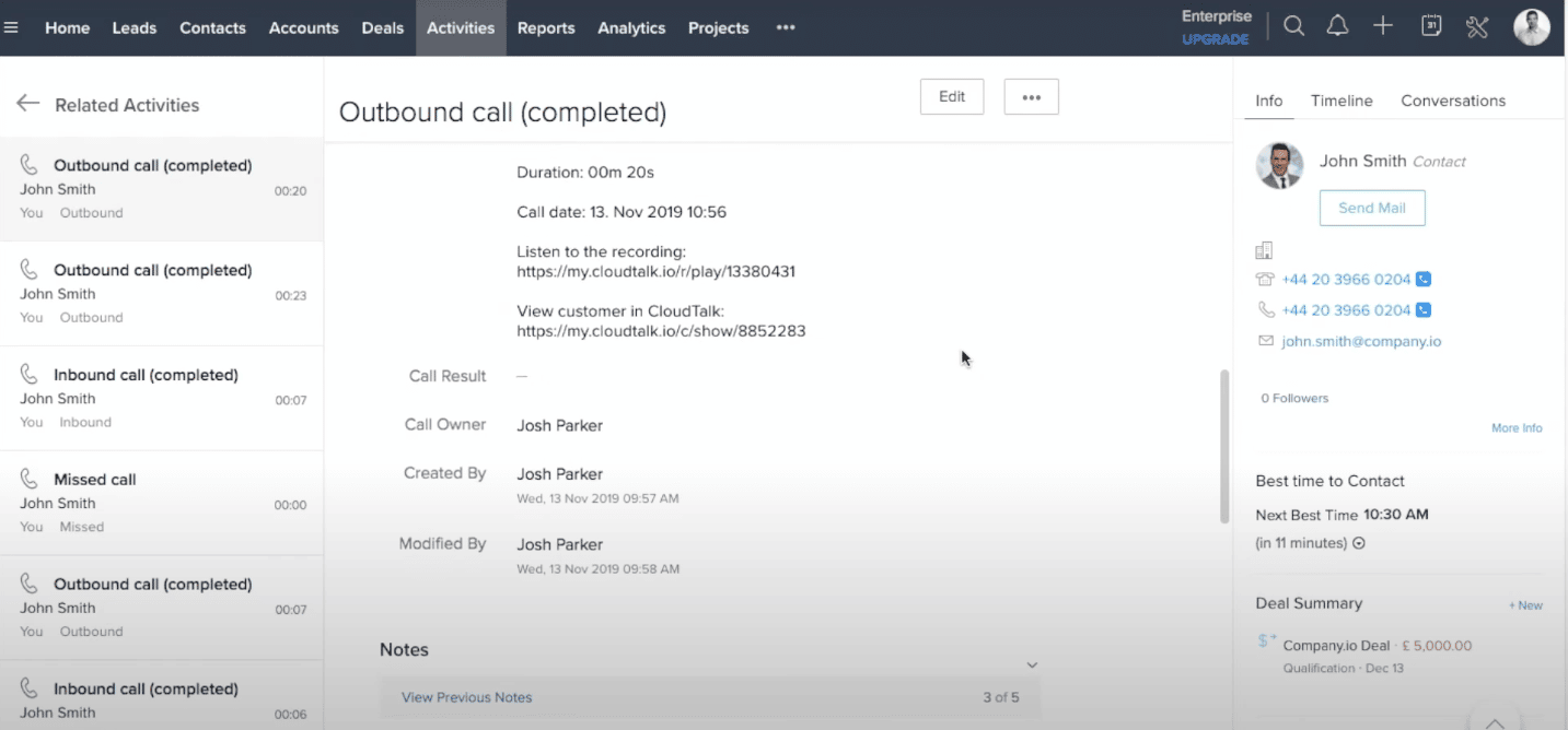 Zoho Desk Integration for Your Call Center - CloudTalk