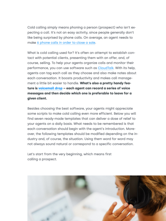 7 Best Cold Calling Templates - CloudTalk