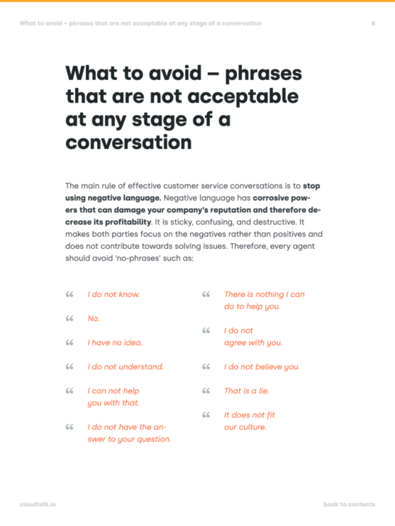 100+ power words and phrases for your call center agents - CloudTalk