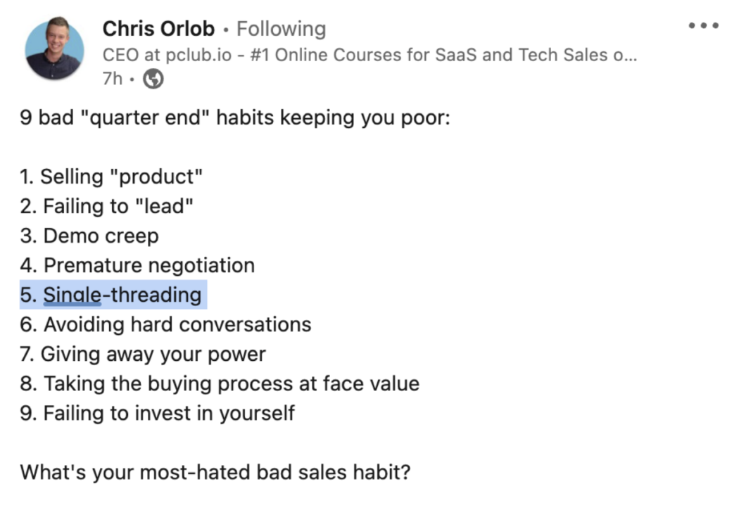 Keep Win Rates Above 35% with Multithreading Sales Strategy - CloudTalk