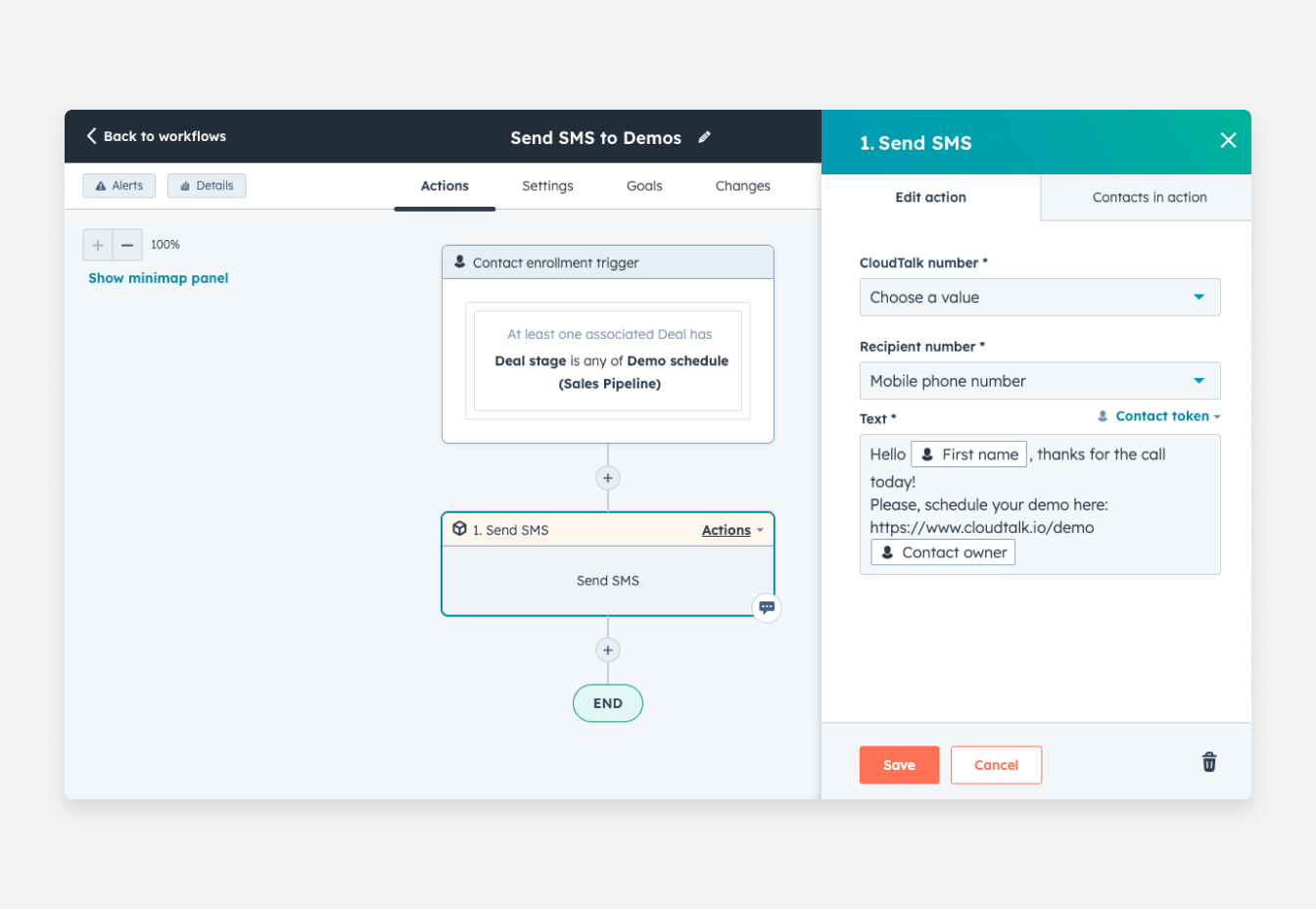 Call Center Integration for HubSpot - CloudTalk