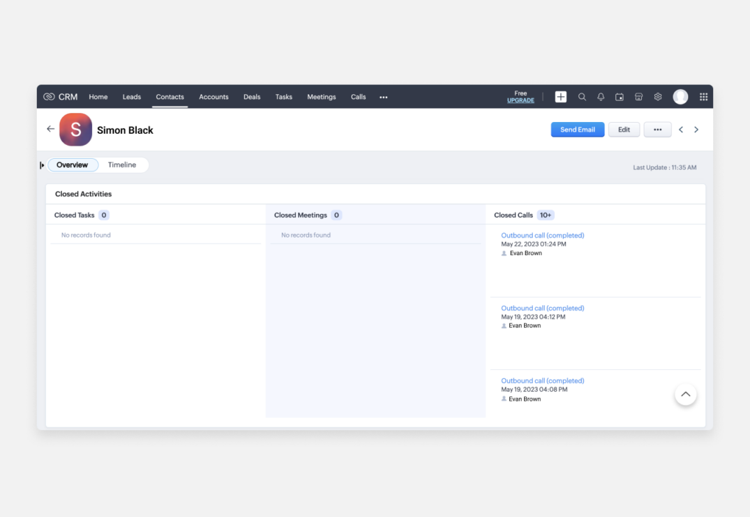 Zoho CRM integration for call centers - Cloudtalk