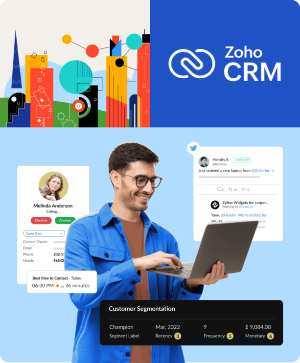 Zoho CRM integration for call centers - Cloudtalk