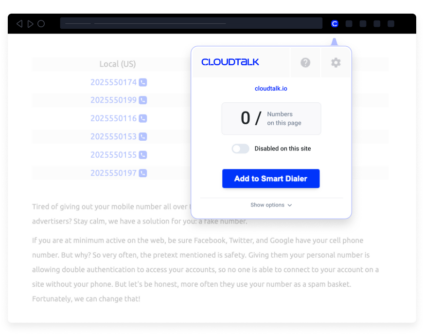 Click to Call Software - CloudTalk