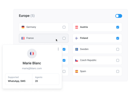 Get International Virtual Phone Numbers for 160+ countries!