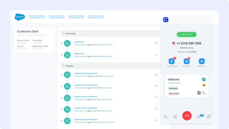 Salesforce CRM VoIP Integration