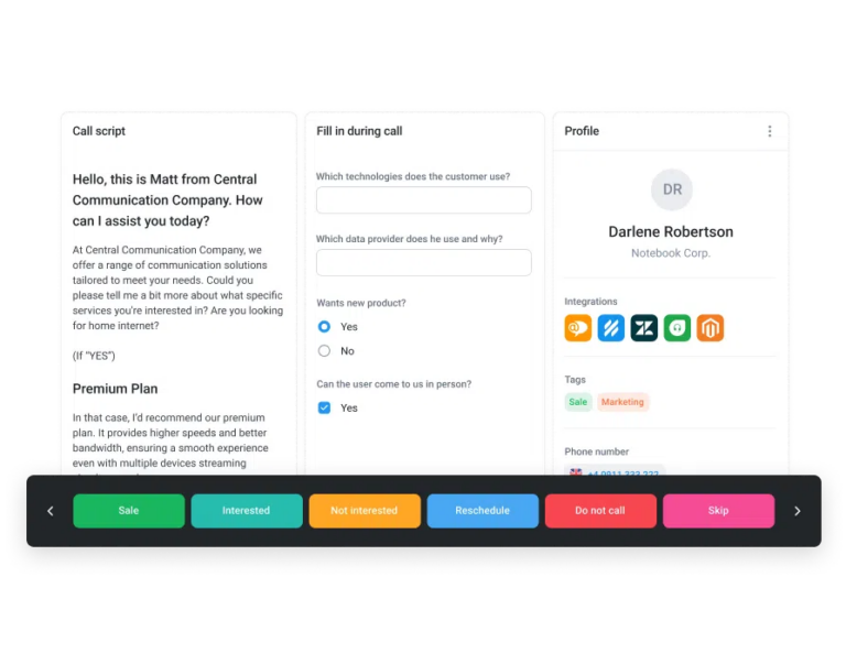 Pre-Call Planning Template For Outbound Sales Teams - CloudTalk