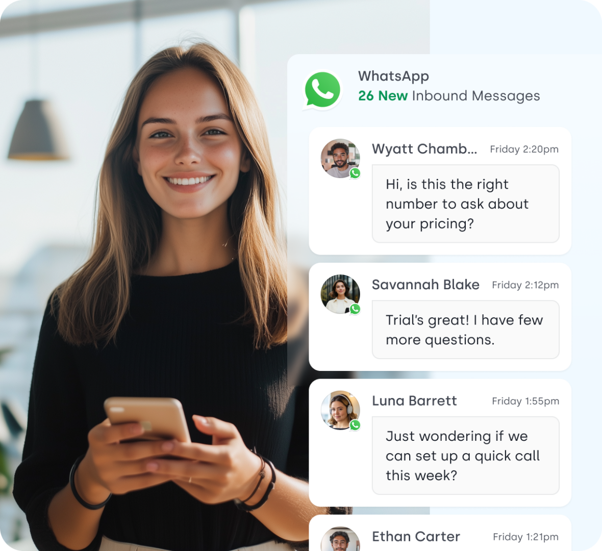 Engage Customers Worldwide via WhatsApp Messaging