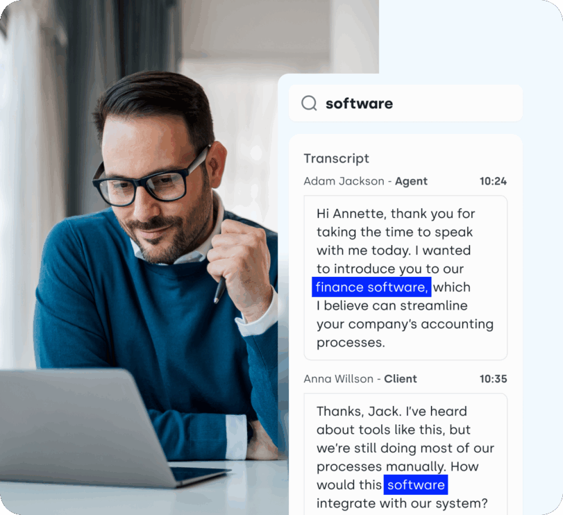 Transcript Search: Find Key Insights in Your Calls
