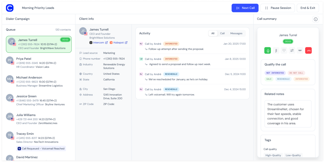 Multi-line Dialer: How It Works, Benefits & Top Providers - CloudTalk