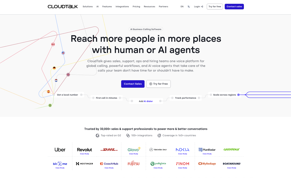 10 Best AI Voice Agents for Lead Generation (2025) - CloudTalk