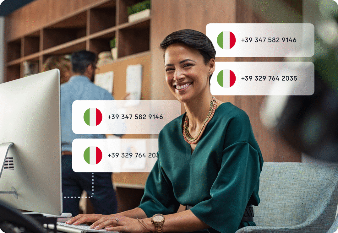 Virtual Phone Number Italy | (+39) Local, Mobile, WhatsApp