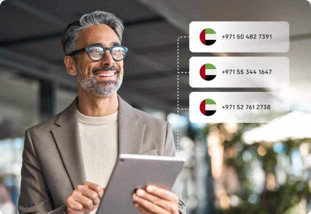 UAE Virtual Phone Number | Dubai & Toll-Free (+971)