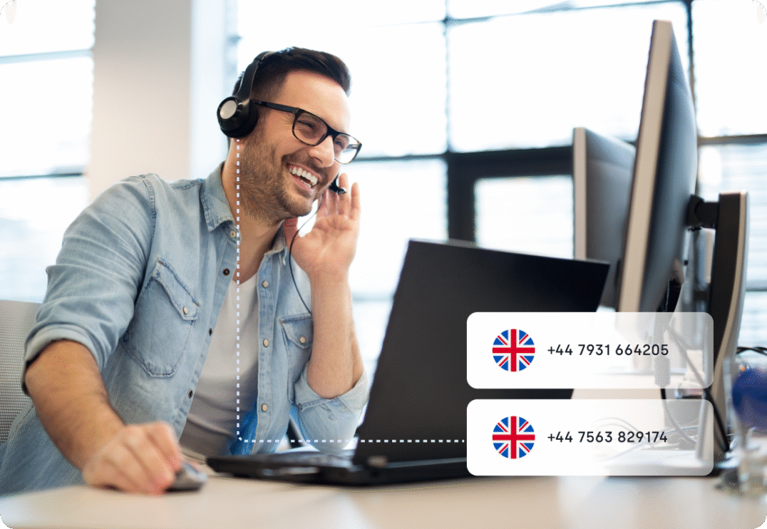 UK Virtual Phone Number | Local, Mobile (+44) & SMS